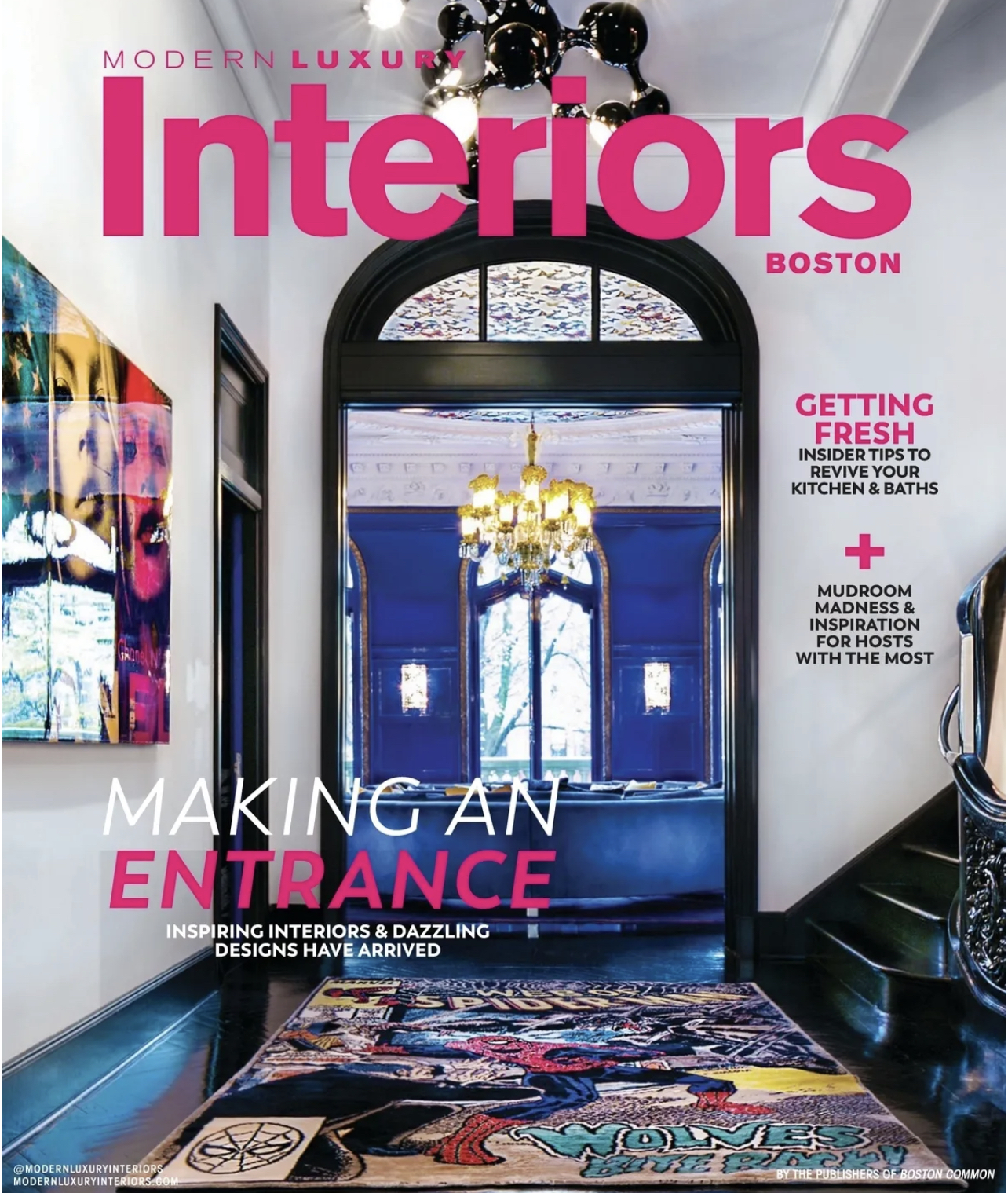 Discover Milton Arts' Mudroom in Modern Luxury Interiors Boston October ...