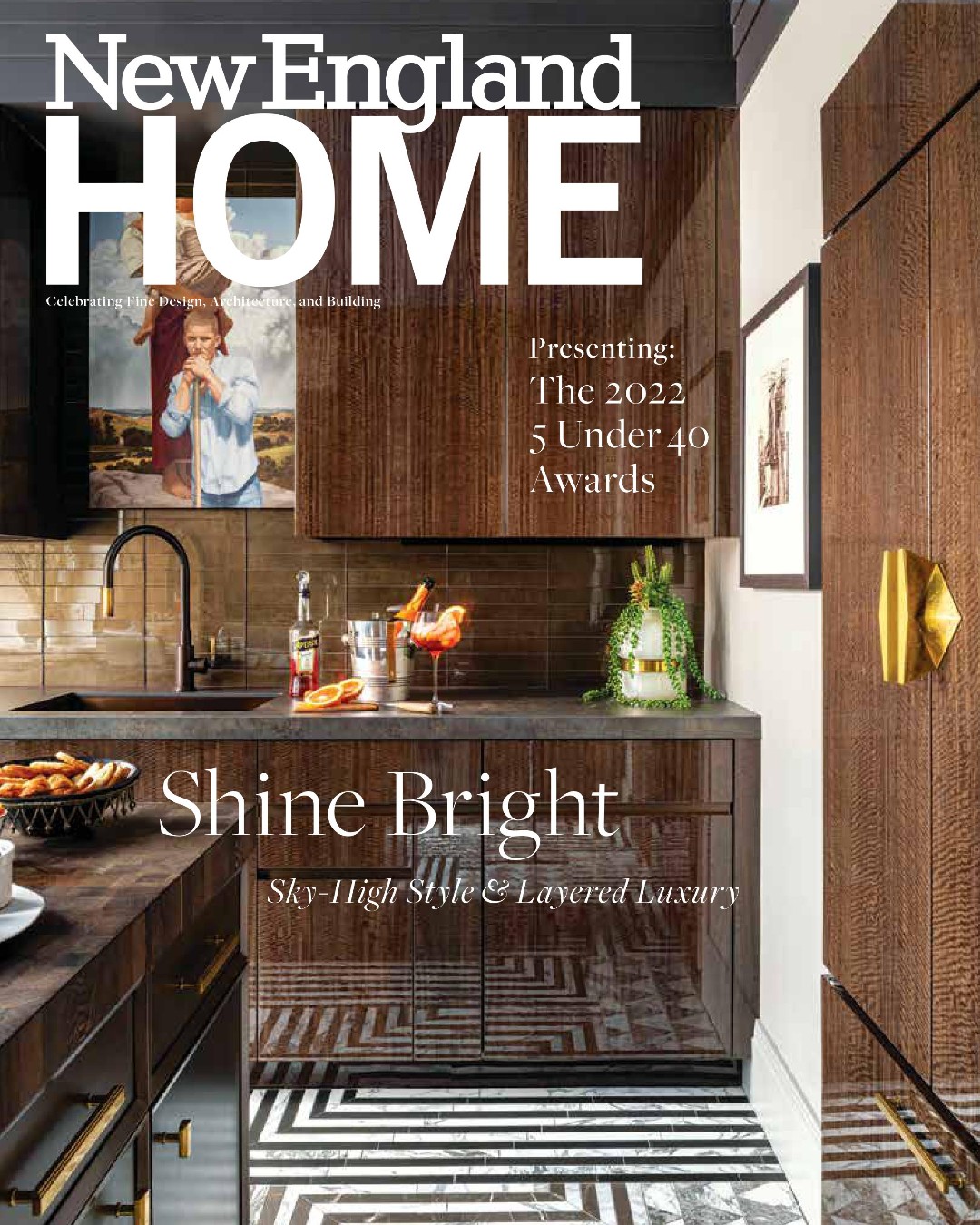 Winchester Farmhouse Featured in New England Home Magazine
